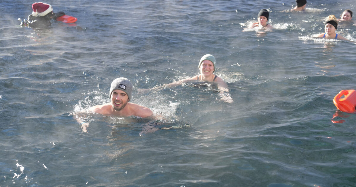 Freude herrscht - Blauseeschwimmen 2023